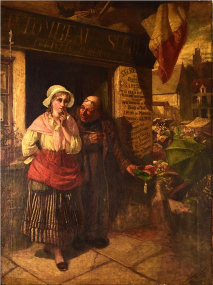 William Morrison Wyllie | The Letter Writer | MutualArt