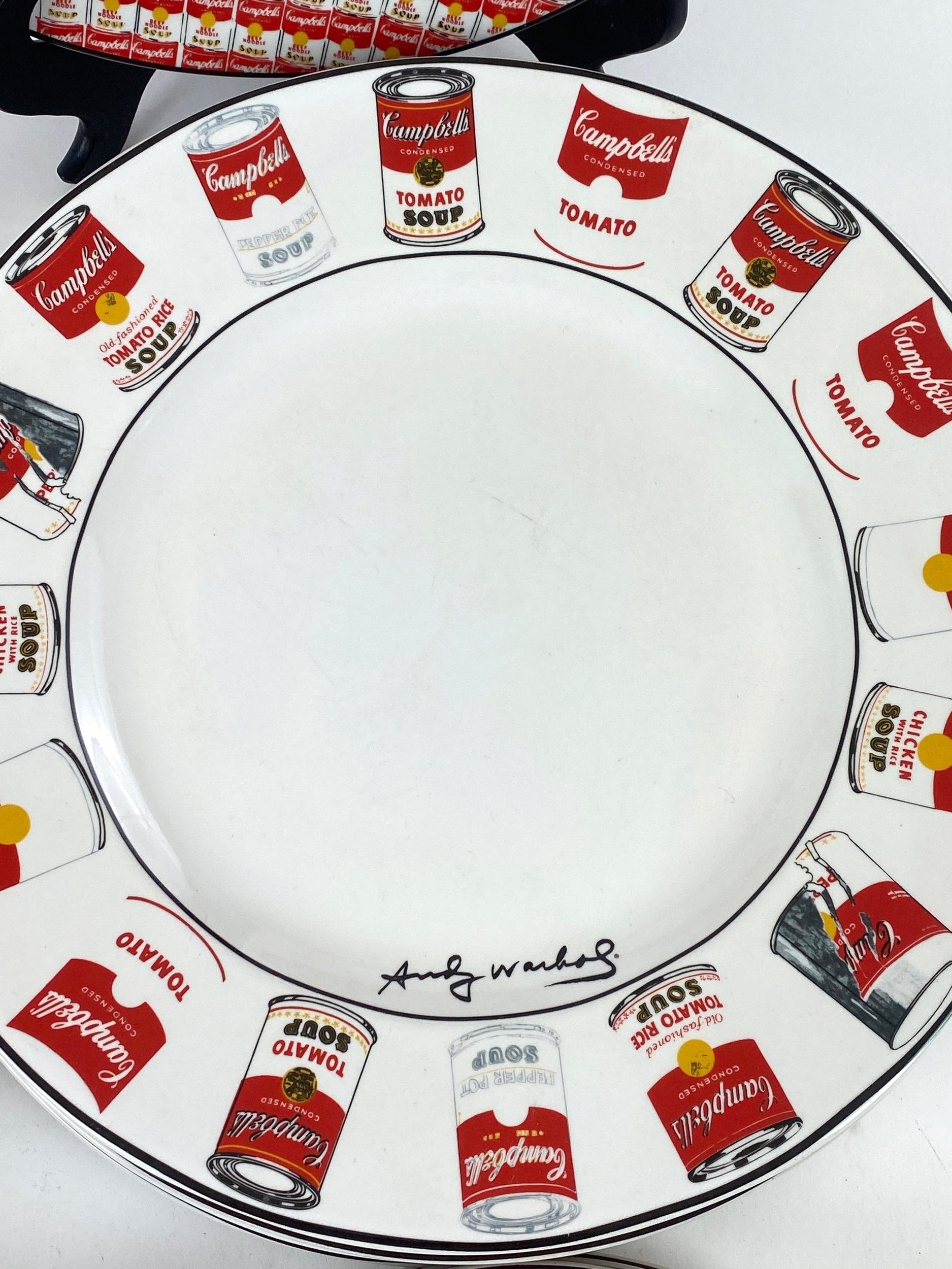 Andy Warhol | Andy Warhol Campbell's Soup Plates | MutualArt