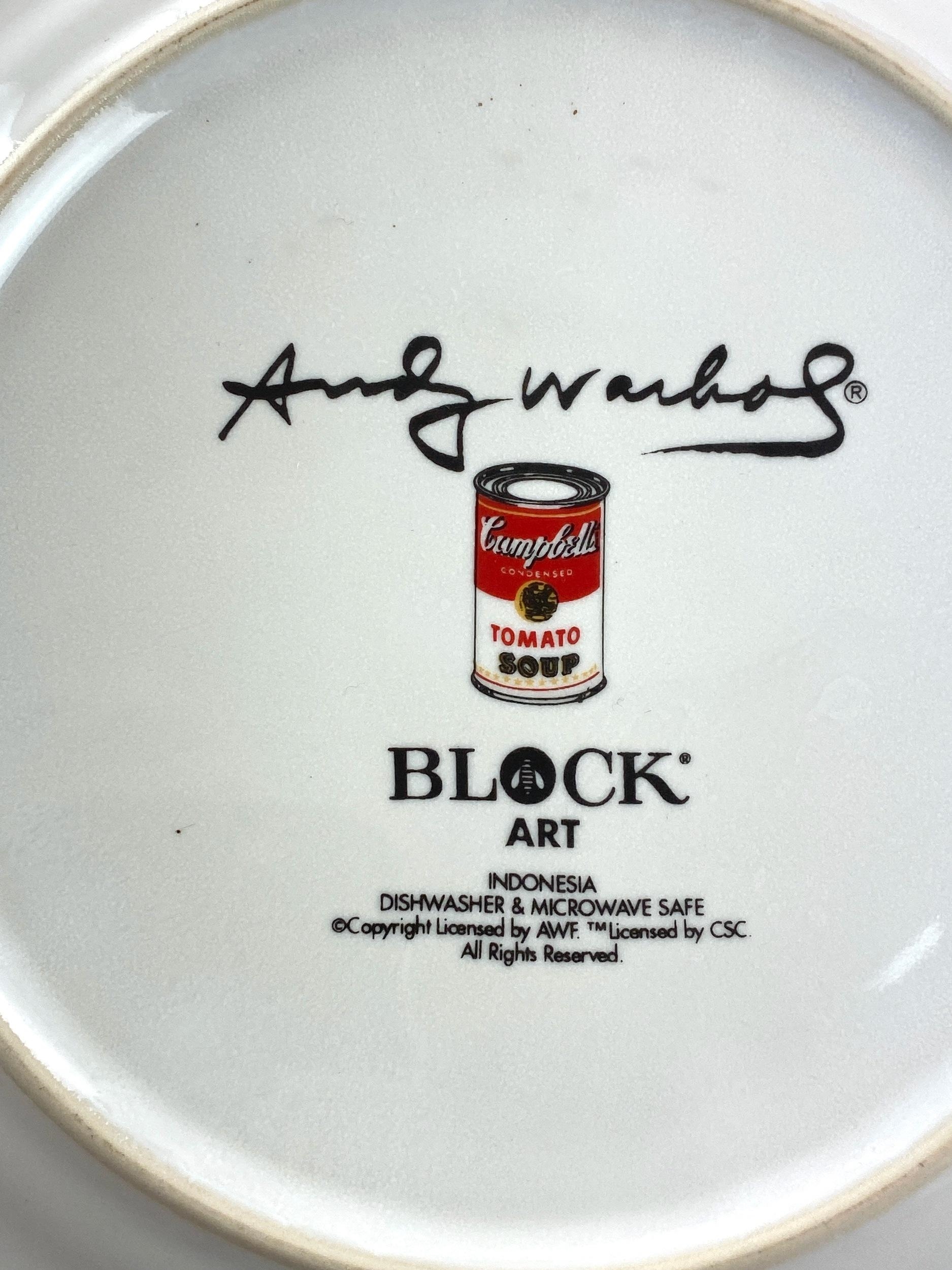 Andy Warhol | Andy Warhol Campbell's Soup Plates | MutualArt