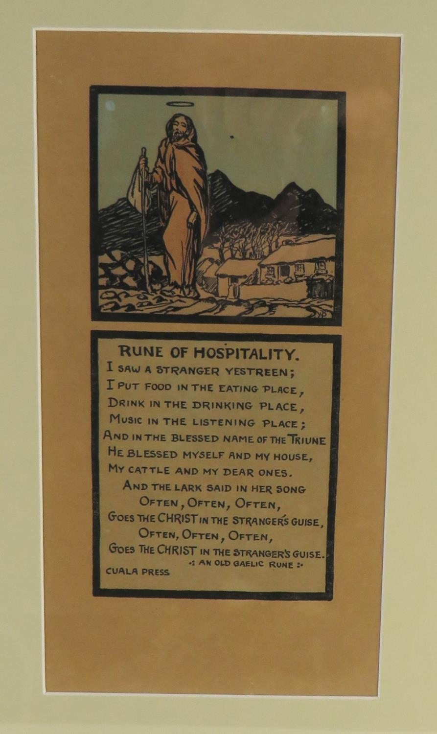 Jack B. Yeats | A hand-coloured early Cuala Broadside | MutualArt