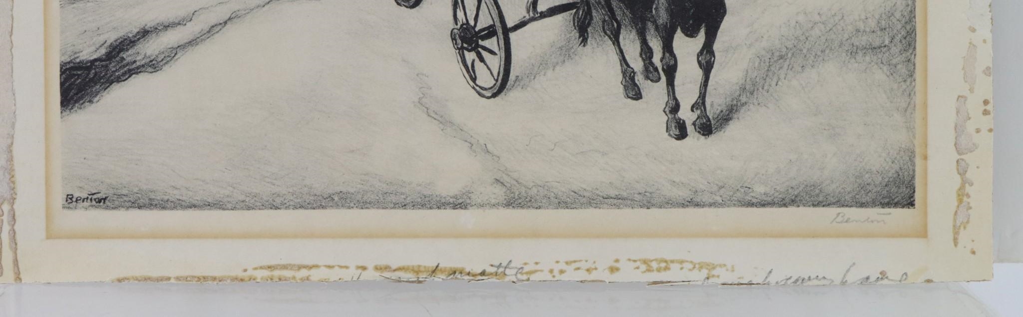 Thomas Hart Benton‏ | Lonesome Road | MutualArt