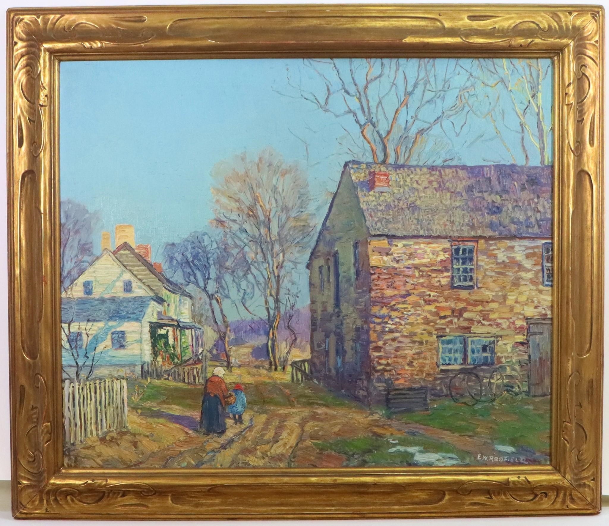 Edward Willis Redfield | Christmas Morning (Circa 1932) | MutualArt