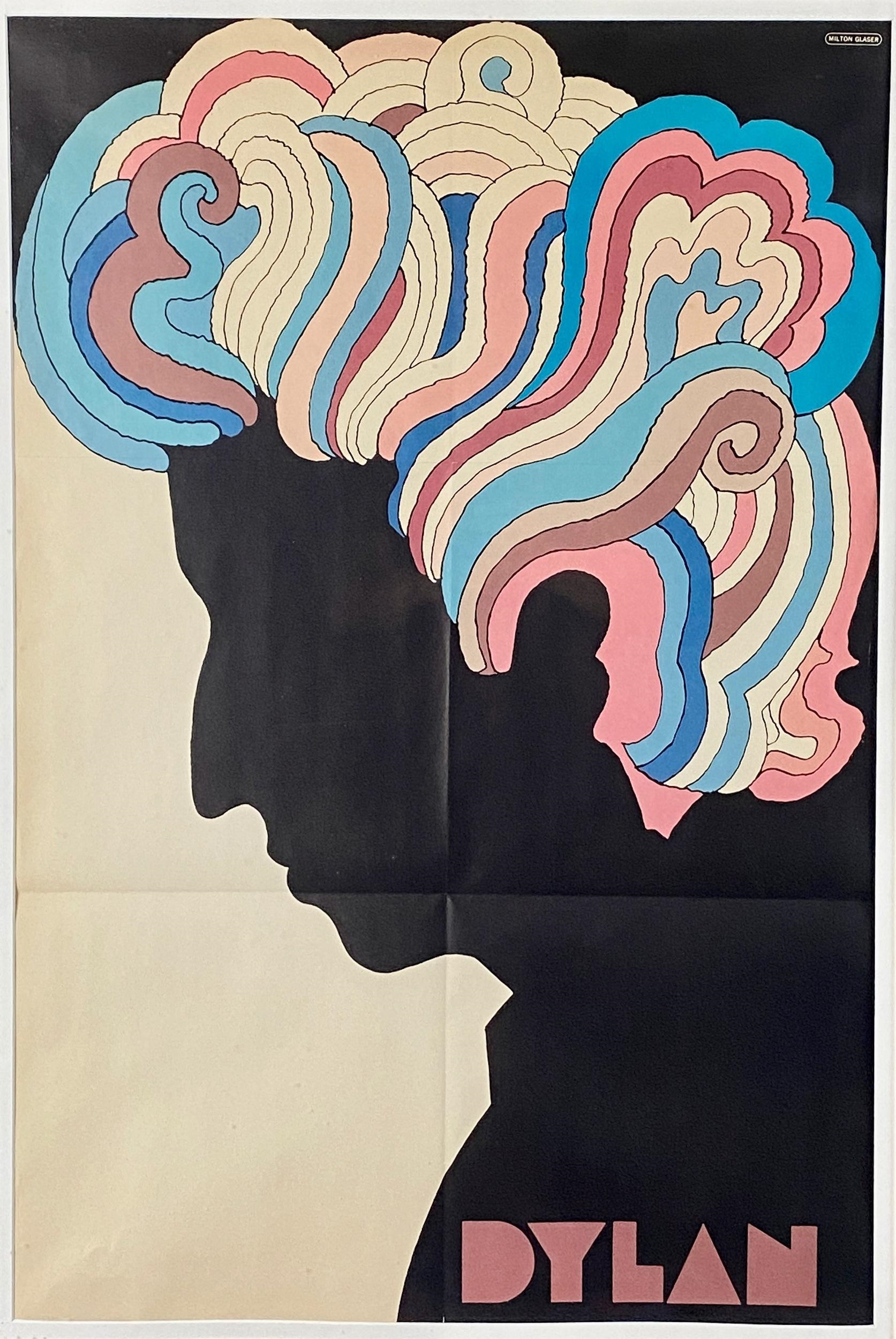 Milton Glaser | Dylan 1966 Poster by Milton Glaser | MutualArt