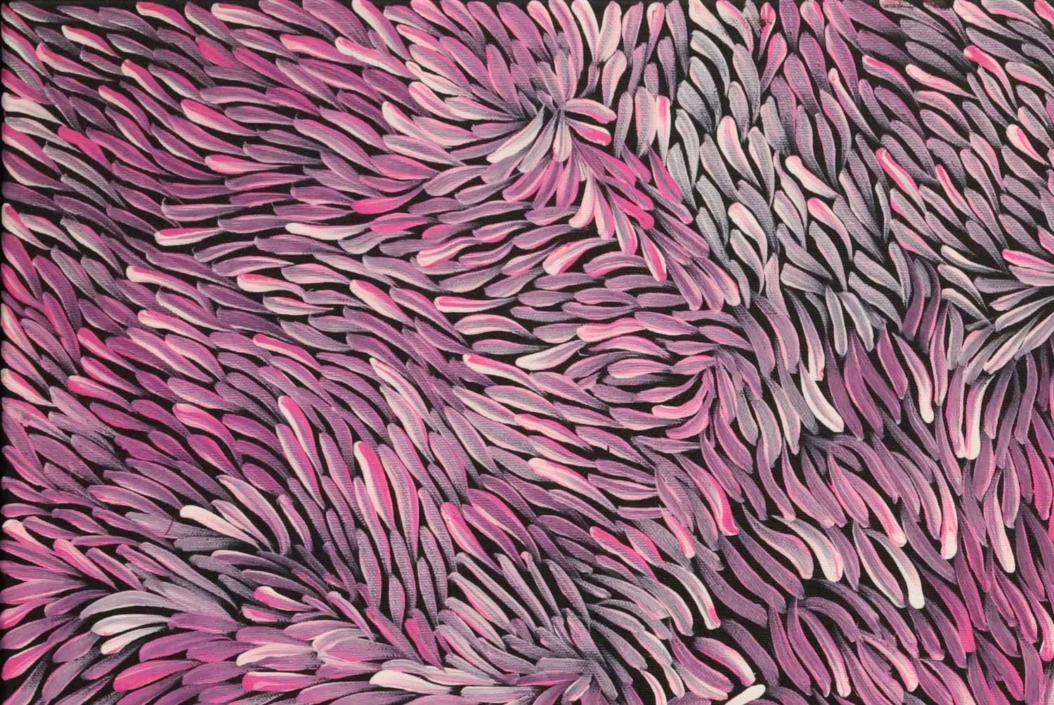 Emma Nelson Nakamarra | Bush medicine leaves (2021) | MutualArt