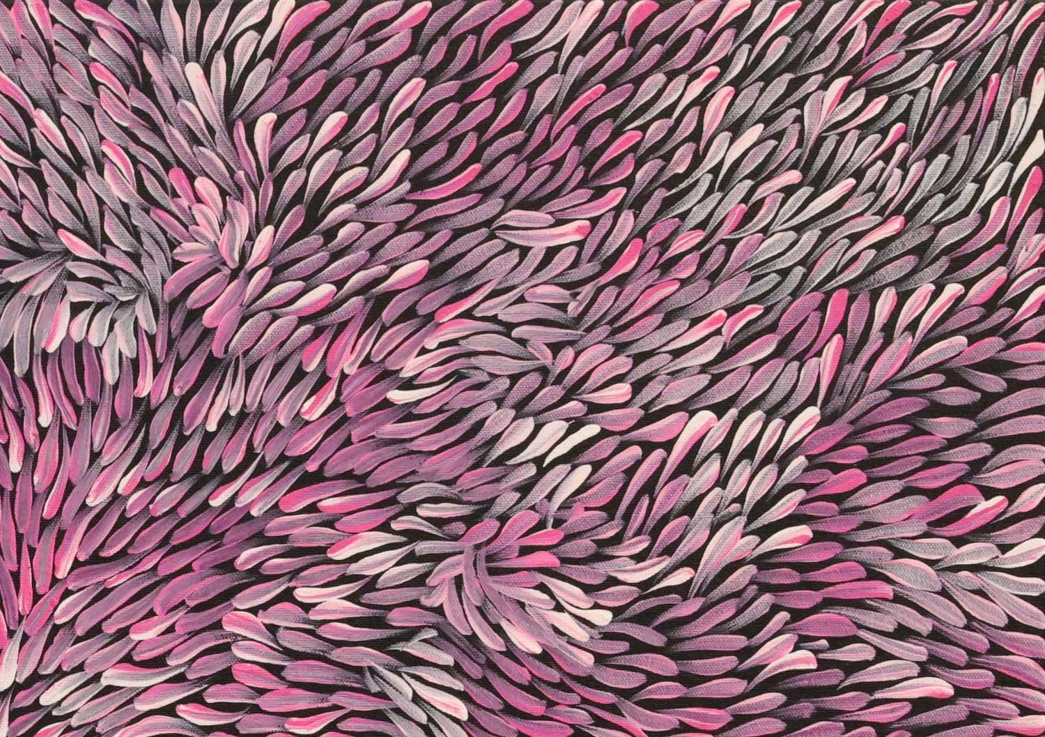 Emma Nelson Nakamarra | Bush medicine leaves (2021) | MutualArt