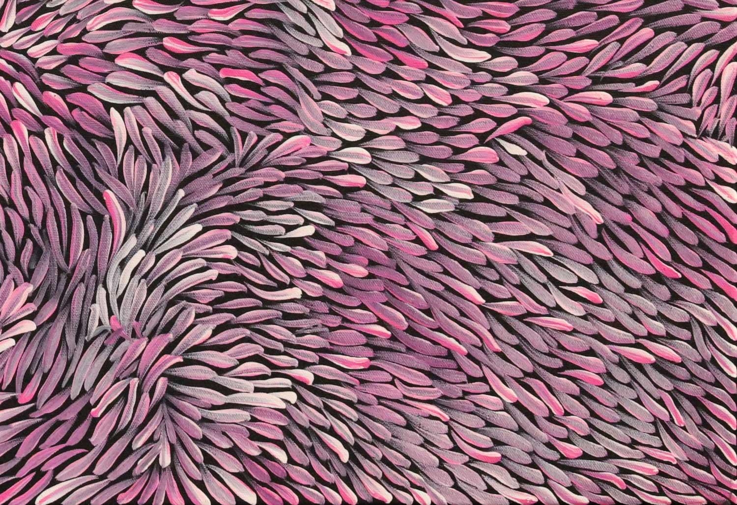 Emma Nelson Nakamarra | Bush medicine leaves (2021) | MutualArt