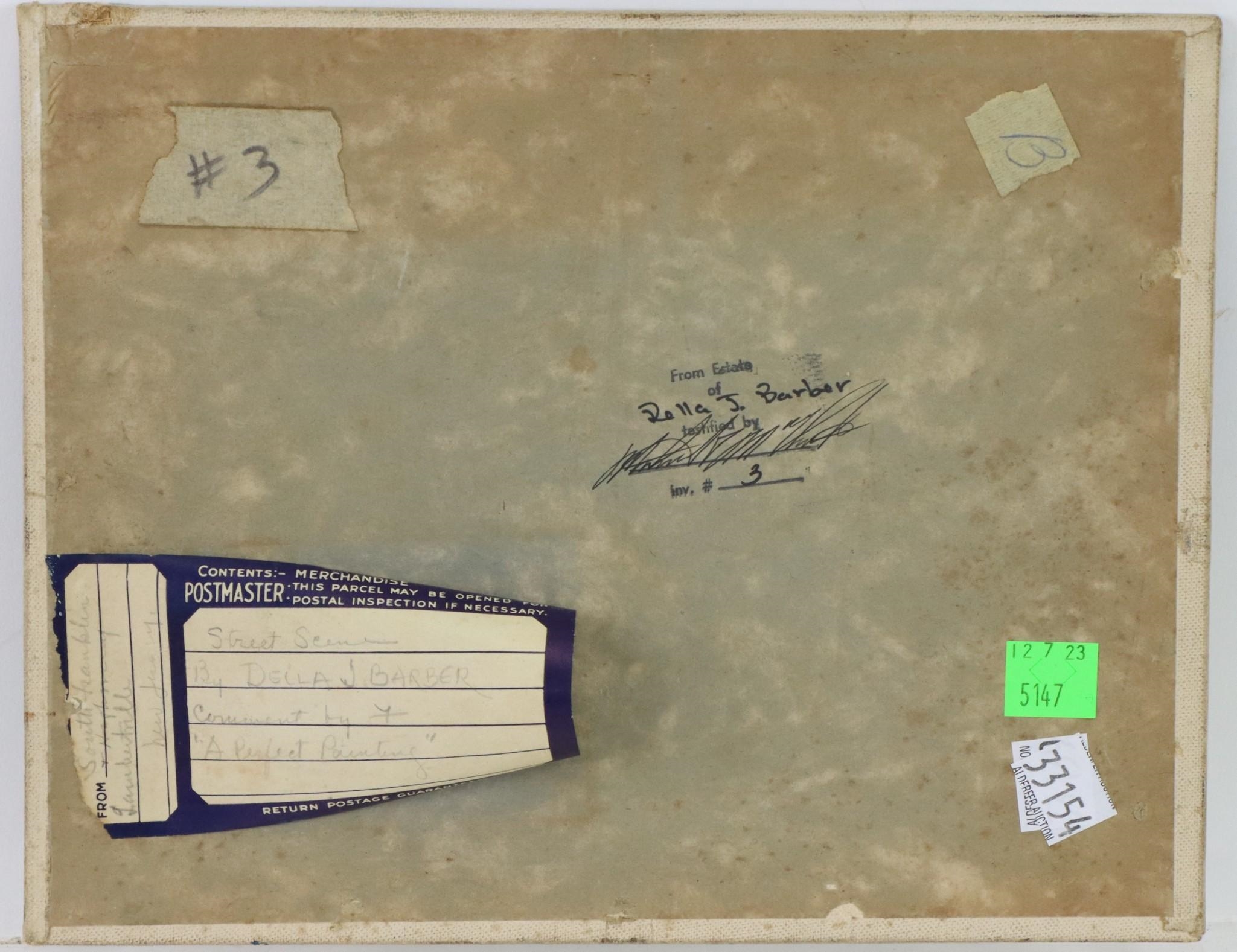 Della J. Barber | Street Scene | MutualArt