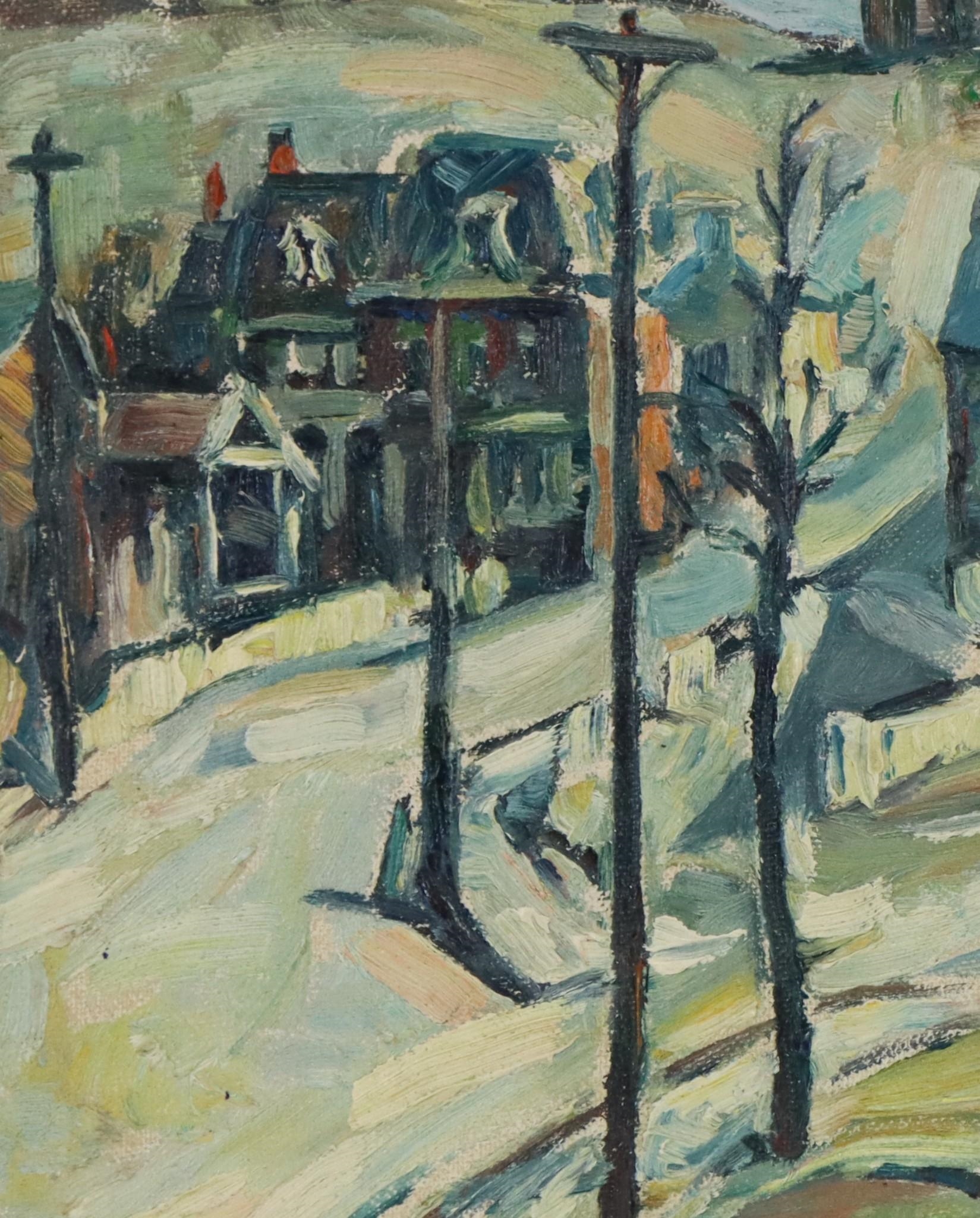 Della J. Barber | Street Scene | MutualArt