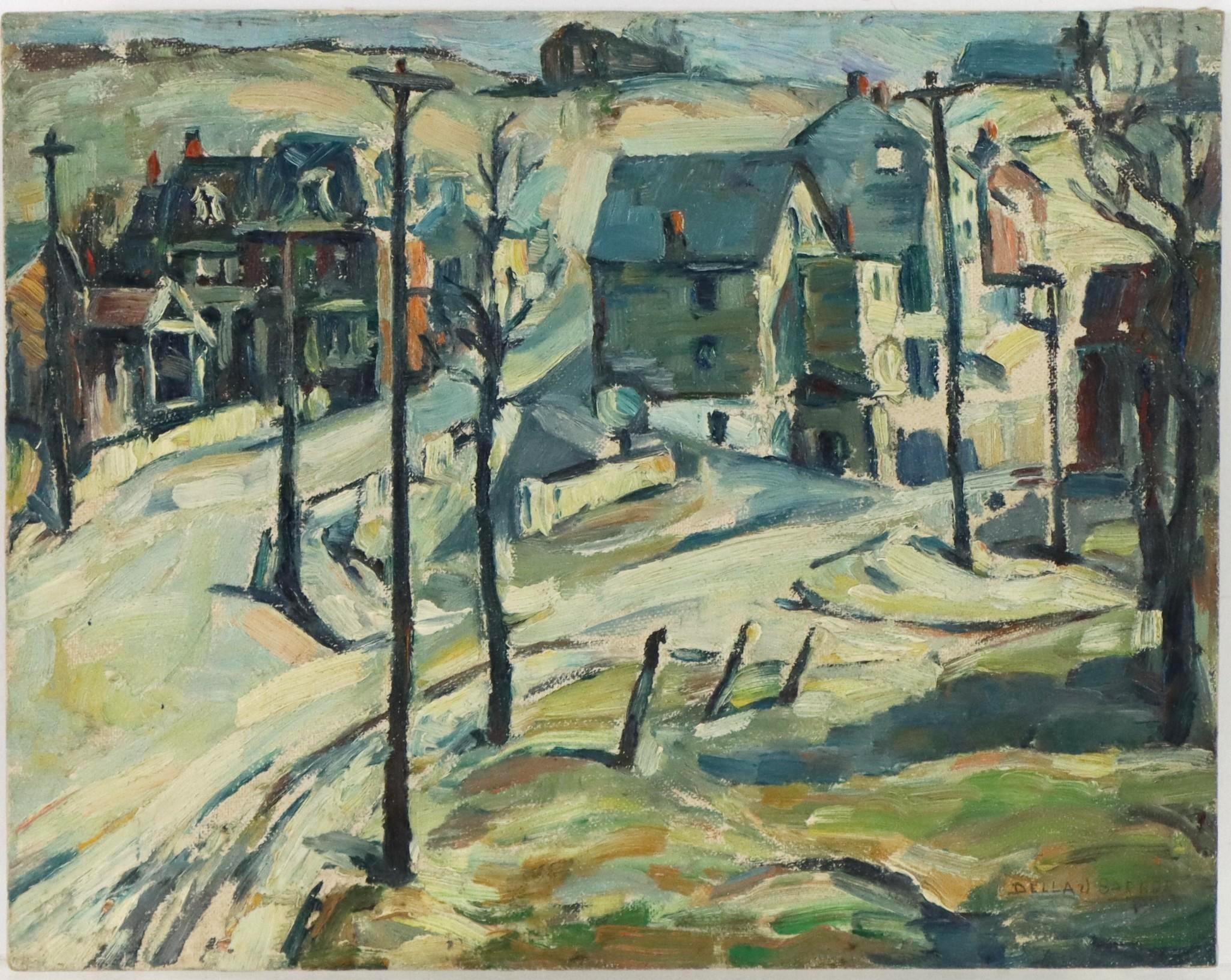 Della J. Barber | Street Scene | MutualArt