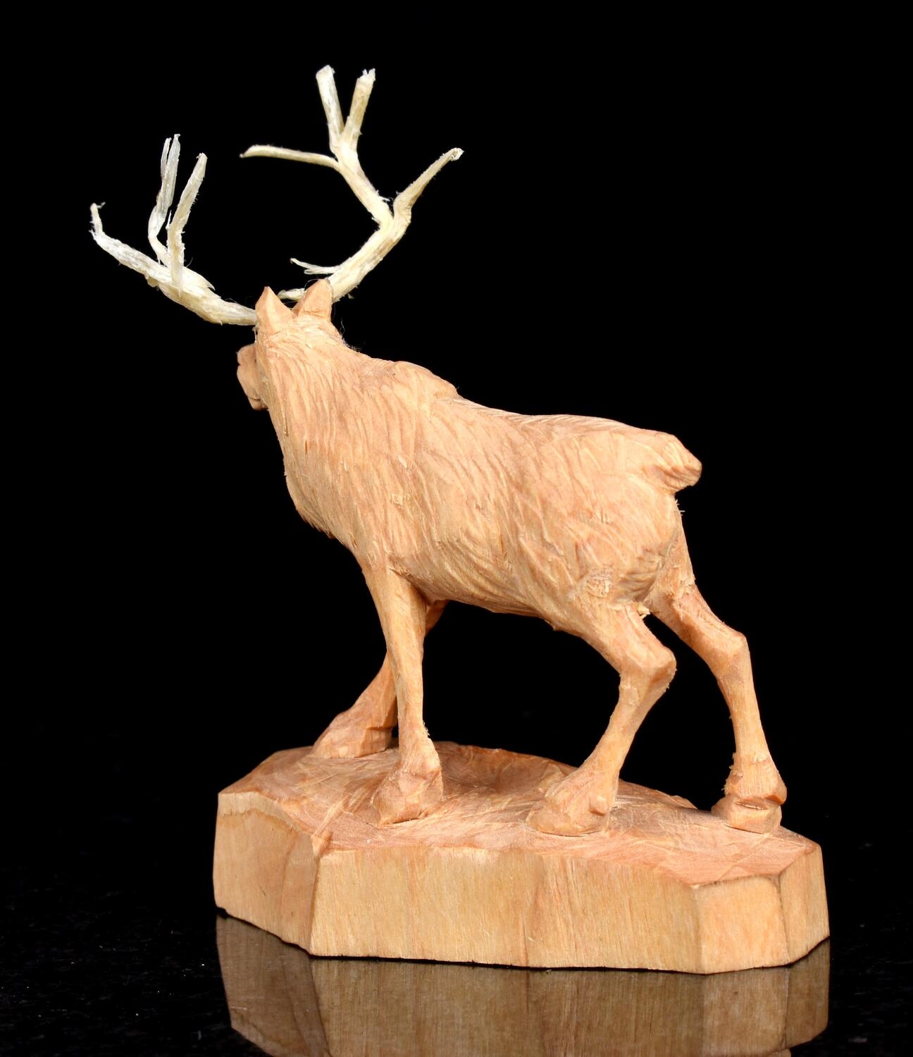 Martin Stenström | Sculpture made of carved wood representing a ...