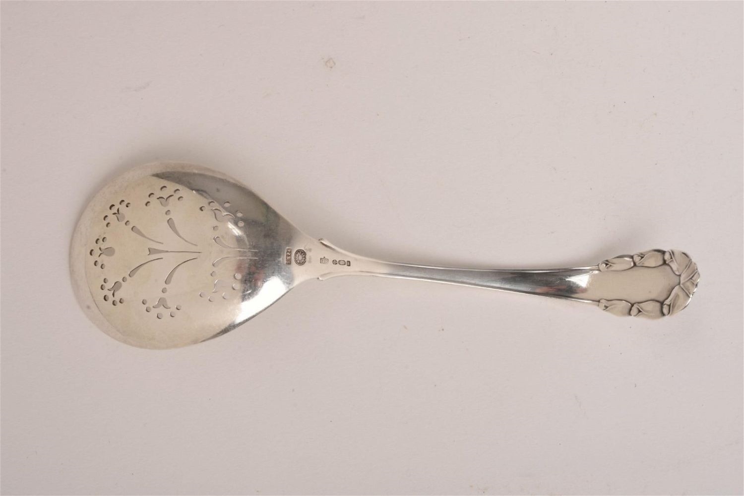 Georg Jensen | Georg Jensen Sterling Sugar Sifting Spoon | MutualArt