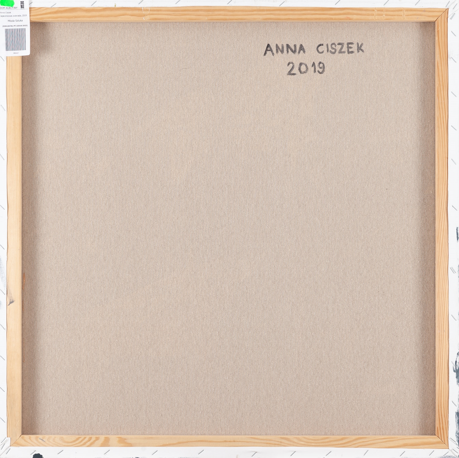 Anna Ciszek (1979) | Jajecznicowe zwierzęta (2019) | MutualArt