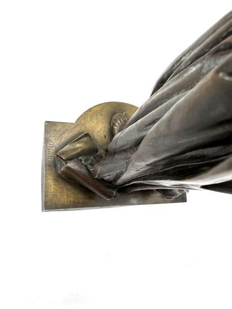 Mathurin Moreau | Portrait of a Roman emperor in feet, Julius Caesar ...