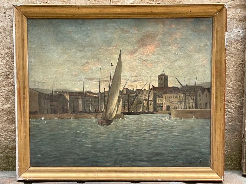 Marie-Gabriel Biessy | Port (1884) | MutualArt
