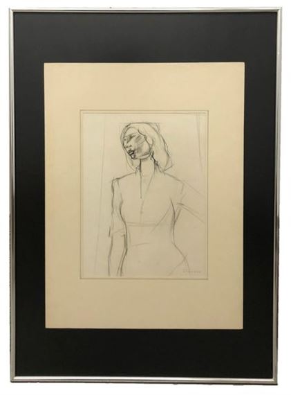 Franz Fischer | Portrait of a Woman | MutualArt