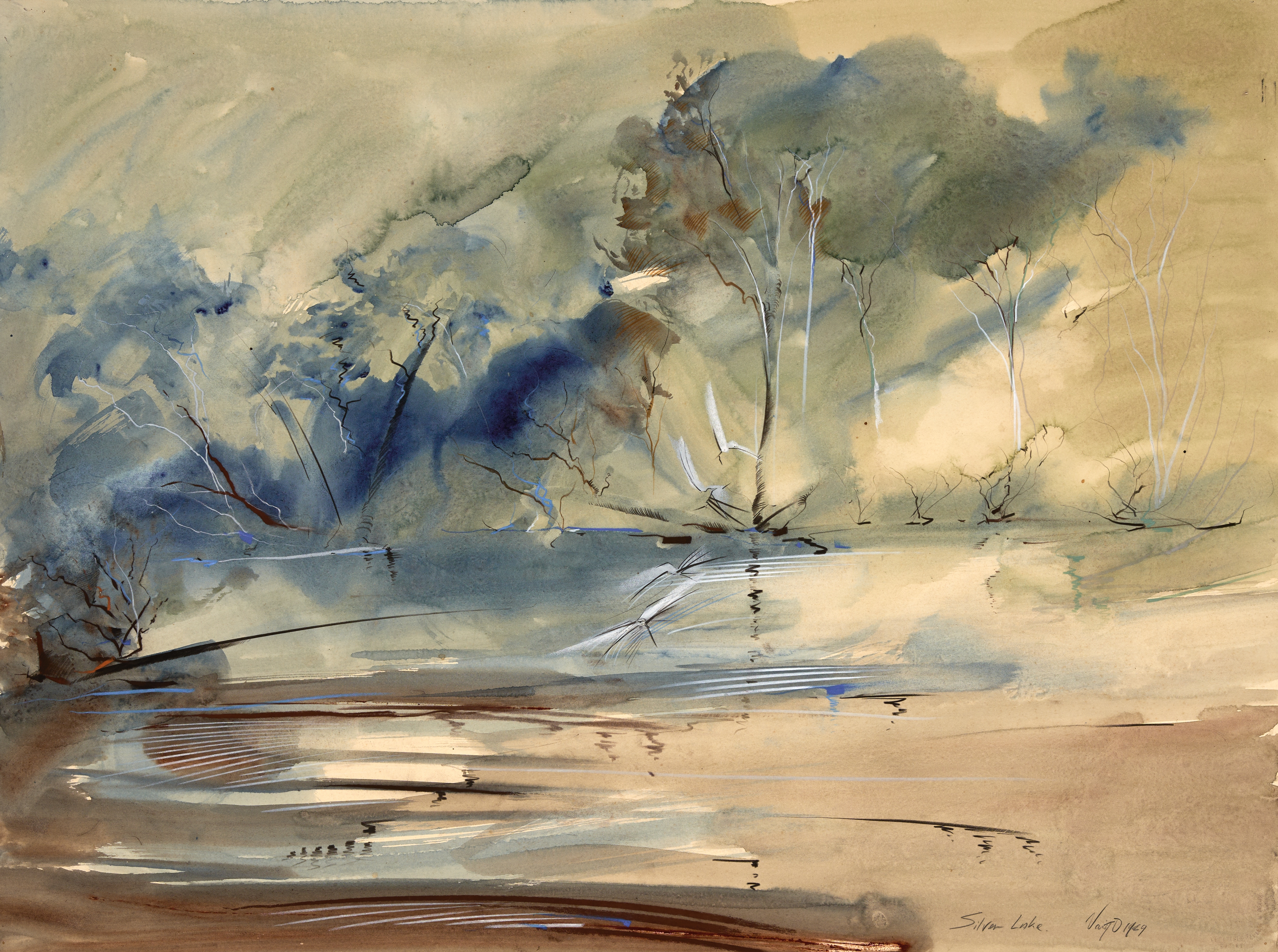 David John Voigt | Silver Lake (1989) | MutualArt