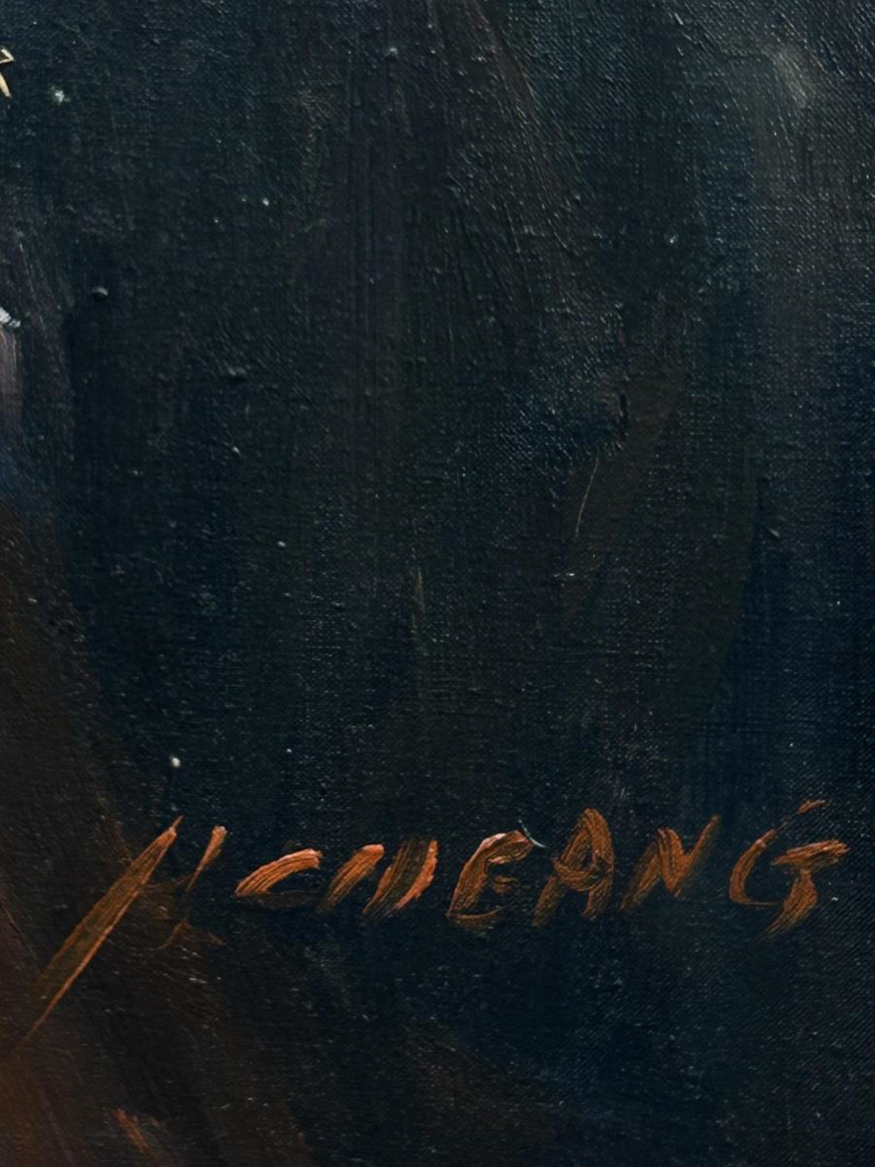 H. Cheang | Signed H. Cheang Asian Portrait Oil on Canvas | MutualArt