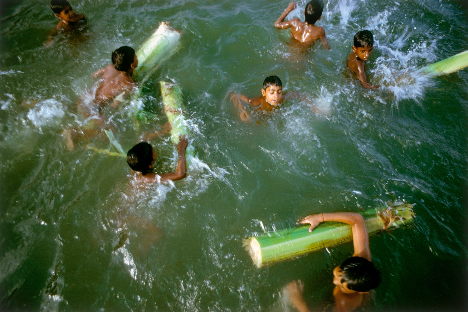 Will McBride | Indian Boys in Ganges 1959 | MutualArt