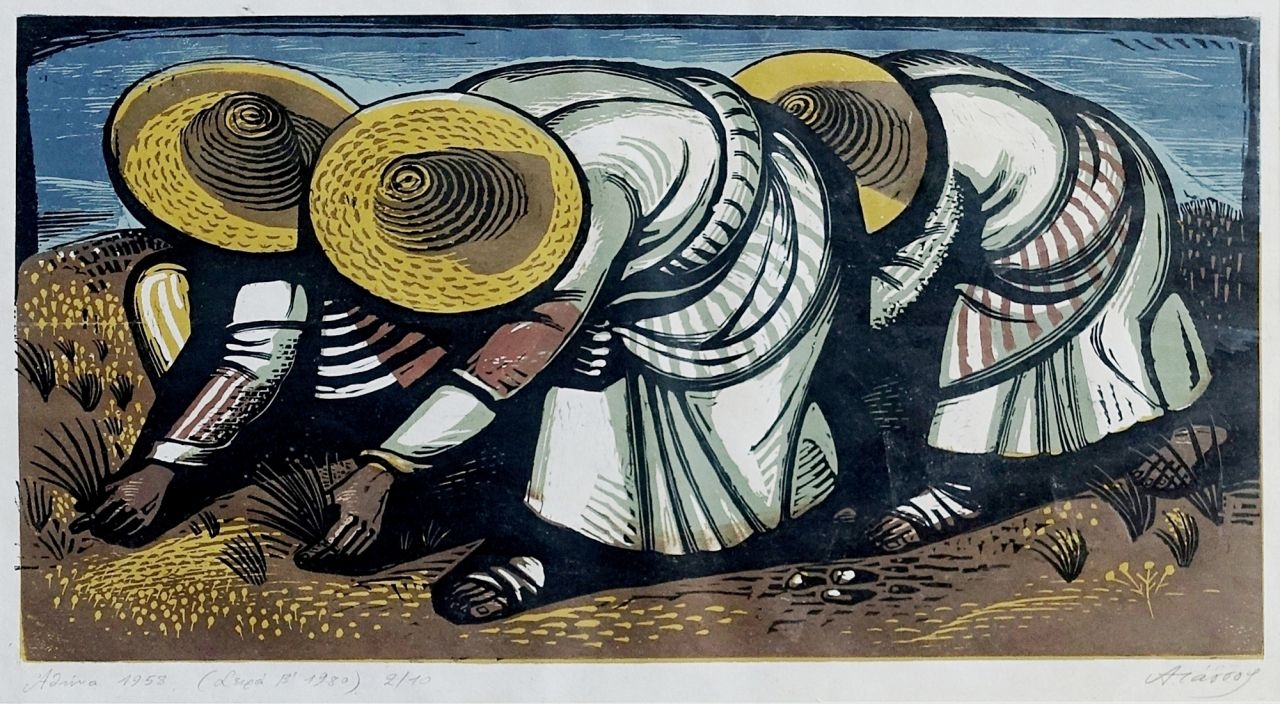 Tassos Alevizos | Peasant women (1980) | MutualArt