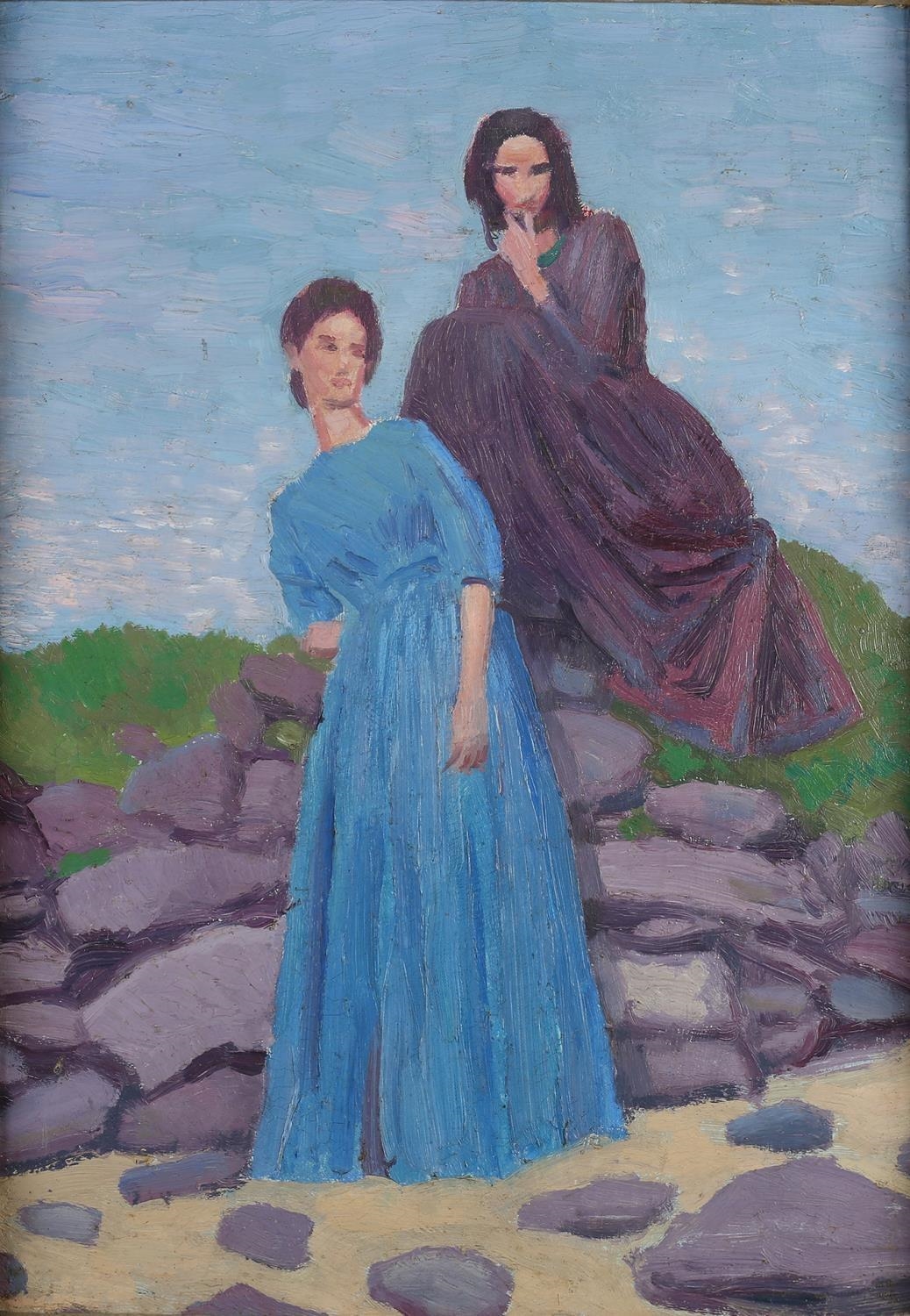 Augustus Edwin John | Portrait of Olive Snell | MutualArt