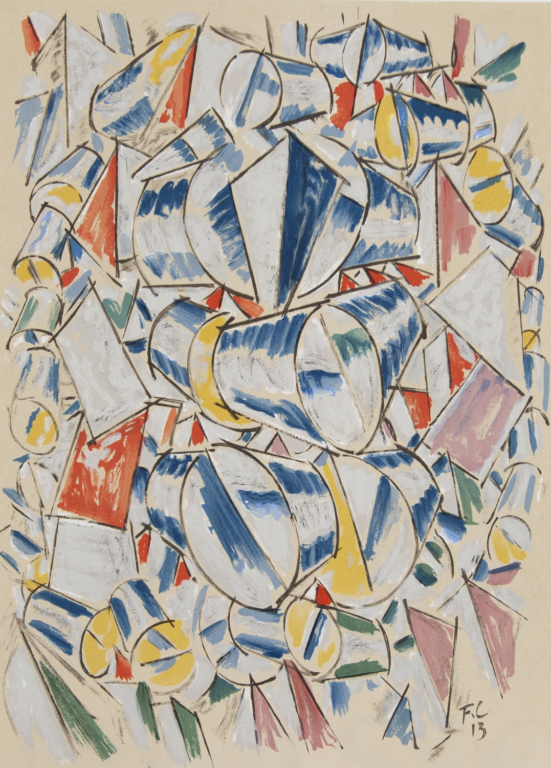 Fernand Léger | Contrastes des Formes (1962) | MutualArt