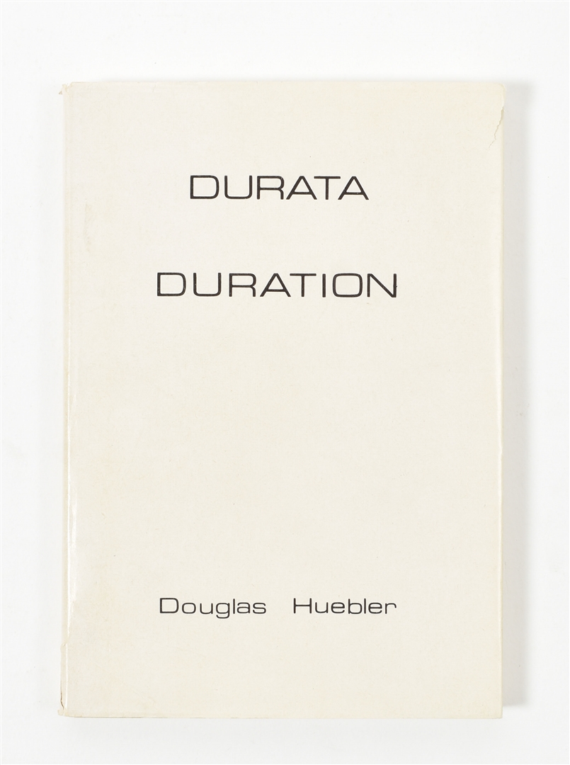 Douglas Huebler | Douglas Huebler, two artists' books (1968) | MutualArt