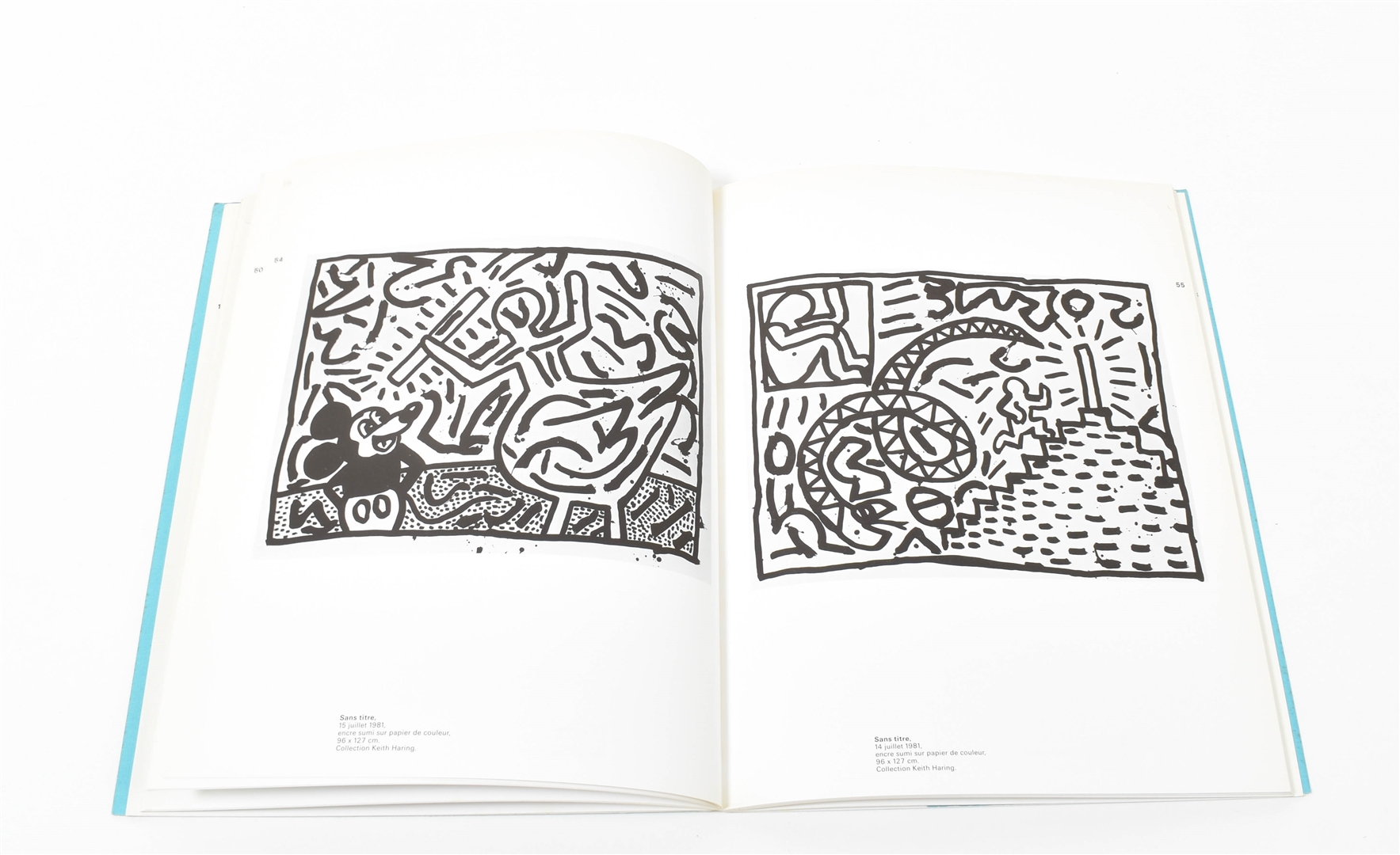 Keith Haring | Keith Haring, two catalogues and a scarce invitation ...