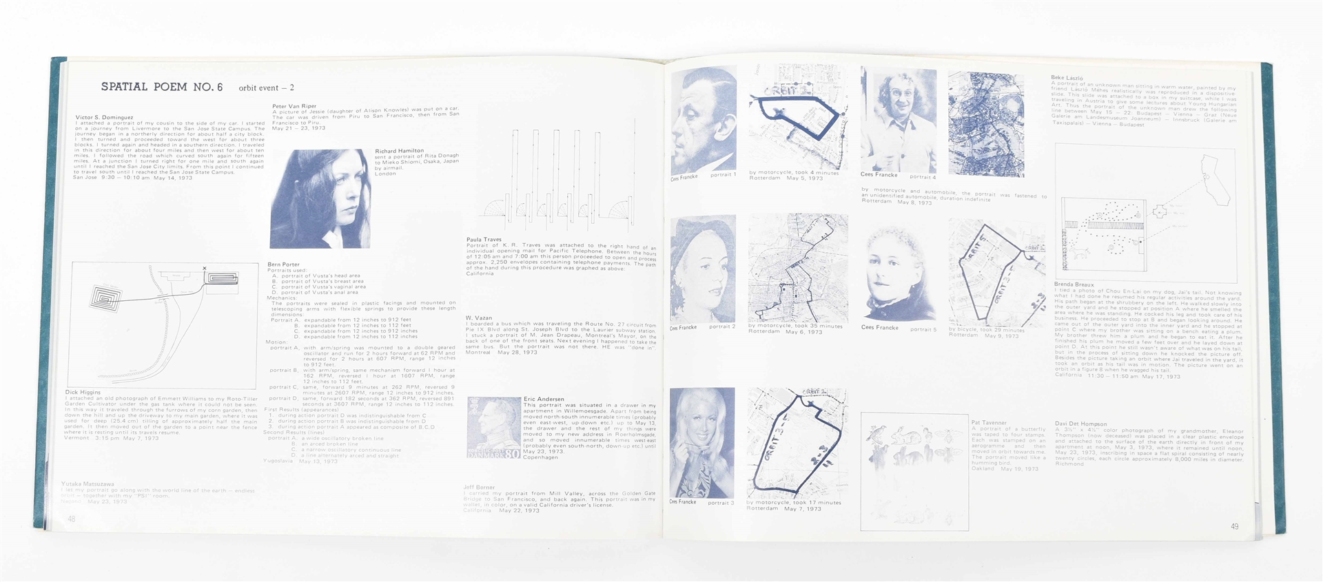 Mieko Shiomi | Mieko Shiomi, rare set of the Spatial Poem artists' book ...