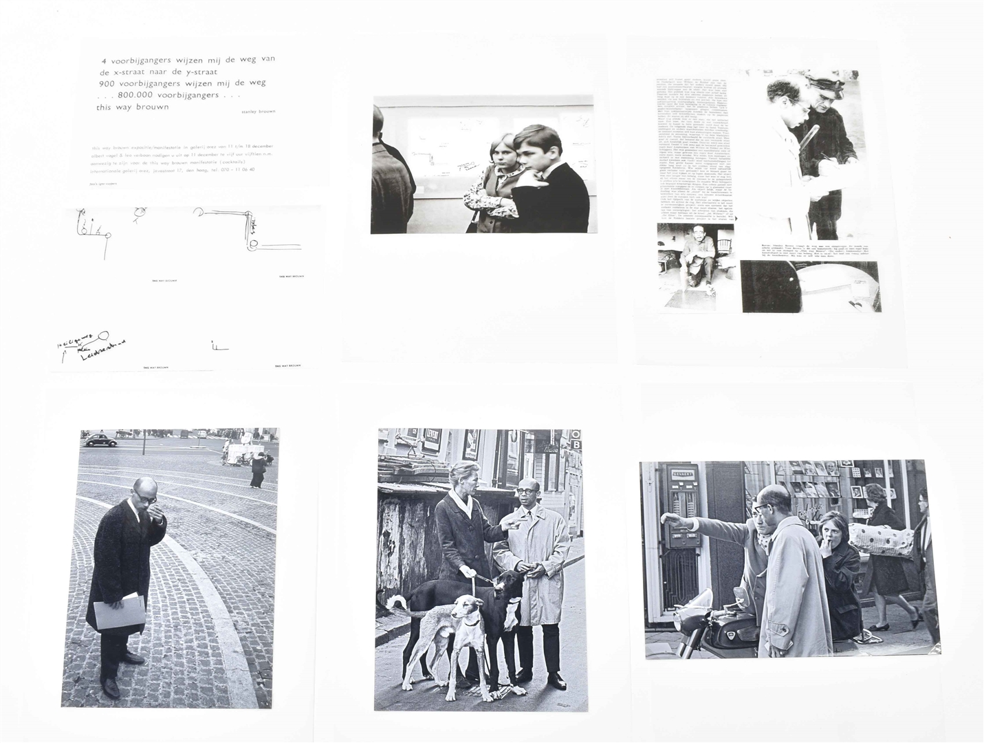 Stanley Brouwn | stanley brouwn/Igno Cuypers, 25 original photographs ...