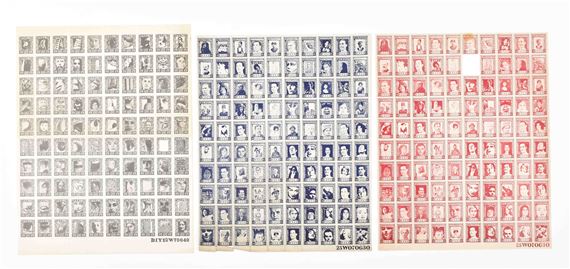 Robert Watts | Robert Watts postage stamps, 1963-1964 (1964) | MutualArt