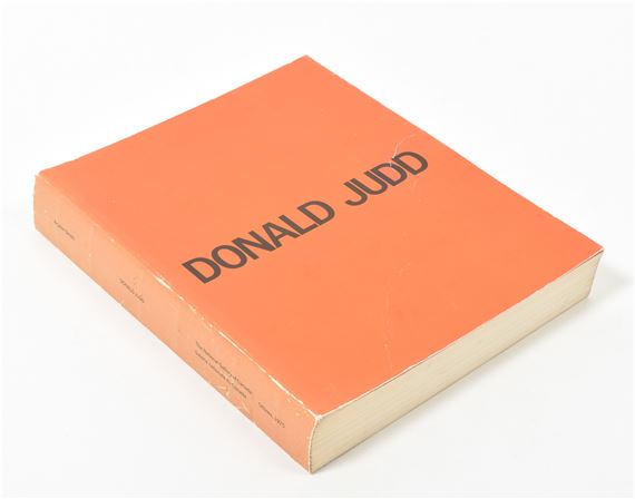 Donald Judd | Donald Judd: Catalogue Raisonné of Paintings, Objects ...