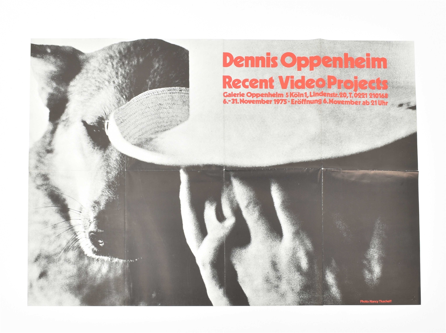 Dennis Oppenheim | Dennis Oppenheim, four fabulous announcement posters ...
