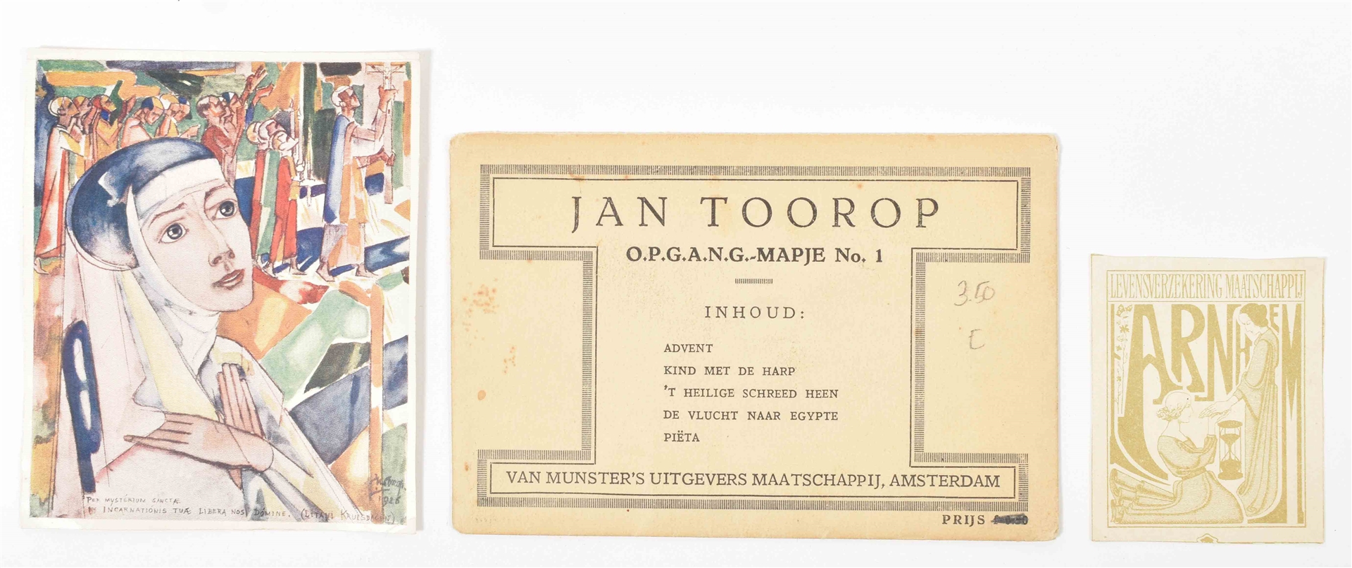 Jan Toorop | Study of a man | MutualArt