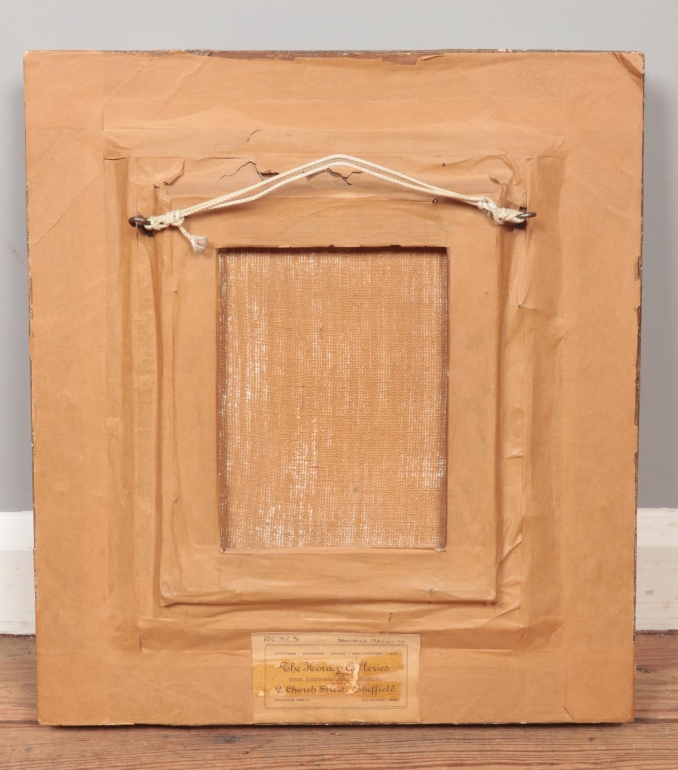 Maurice Alfred Decamps | still life depicting a vase of pink and white ...