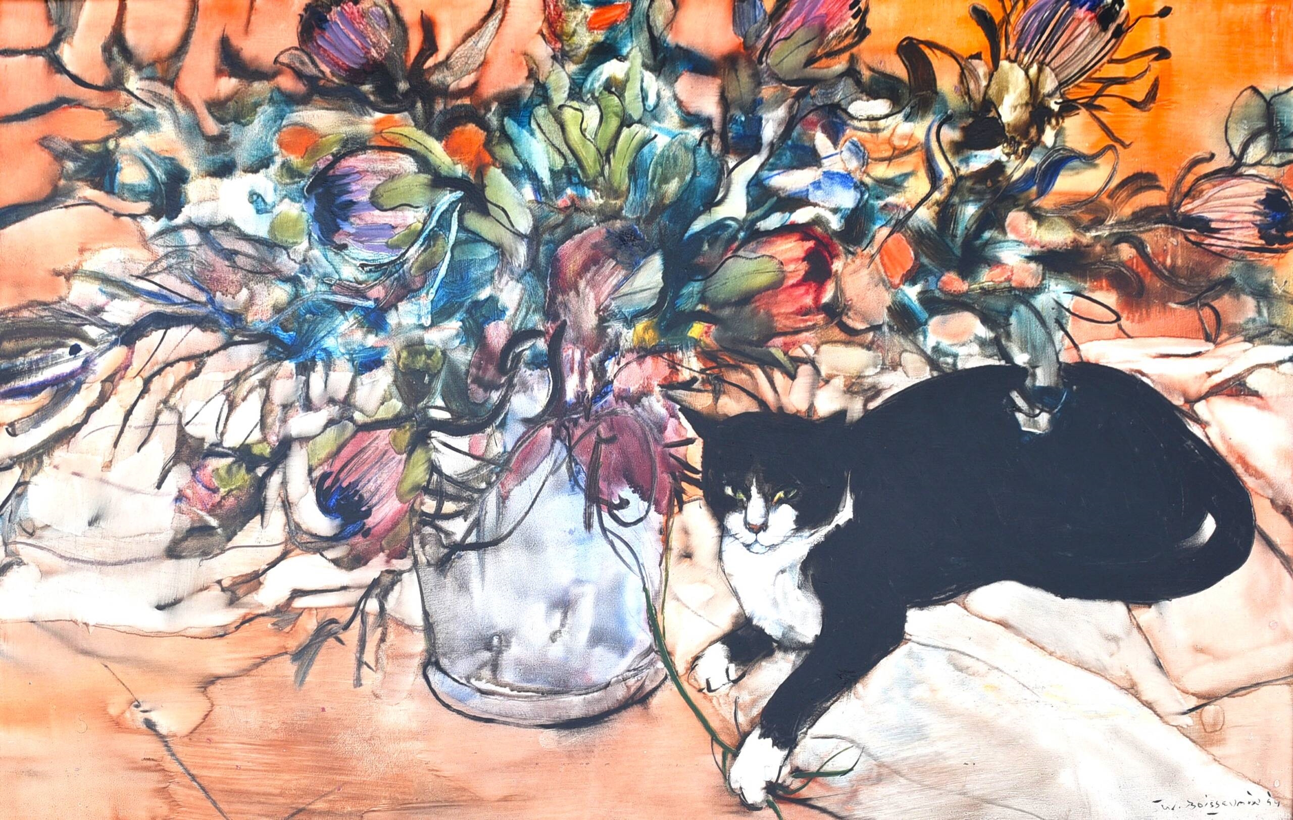 William Boissevain | Still Life with Cat (1994) | MutualArt