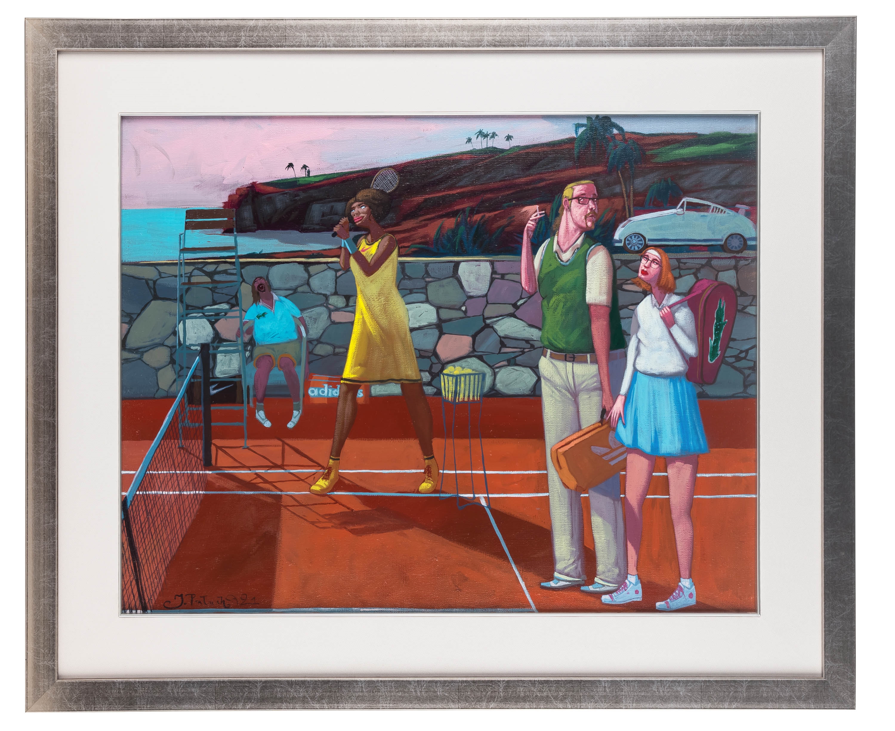 Jacek Palucha | Tenis na wakacjach, | MutualArt