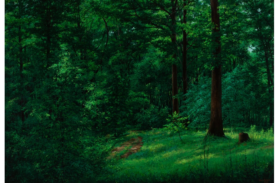 Ben Berns | In the Woods, 5:30 P.M., No. 2, 1982 | MutualArt