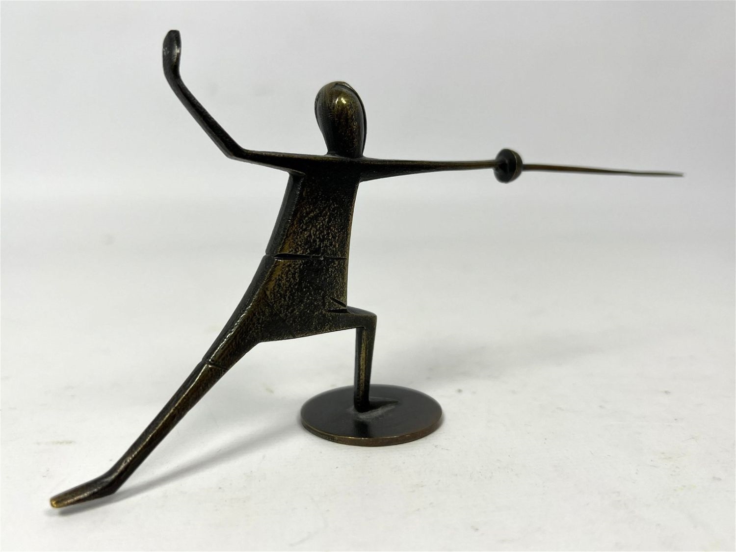 Karl Hagenauer | Rare Carl Hagenauer Fencers Austrian bronze Sculptures ...
