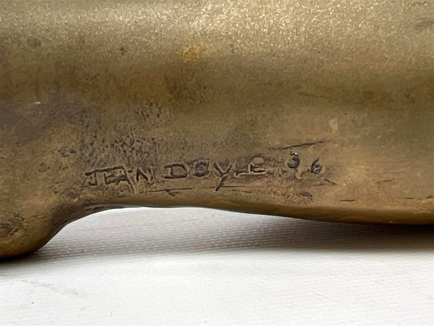 Jean Doyle | 3/6 Reclining male with bouquet | MutualArt