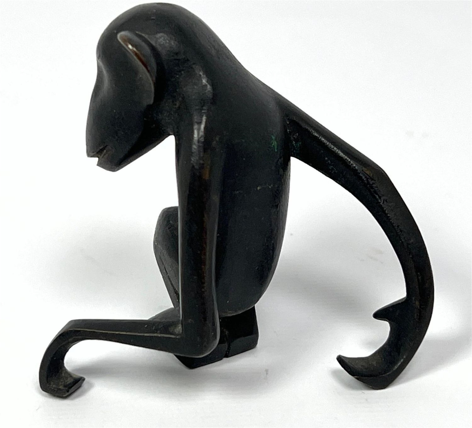 Karl Hagenauer | Austrian Bronze CARL HAGENAUER Monkey Figure Sculpture ...