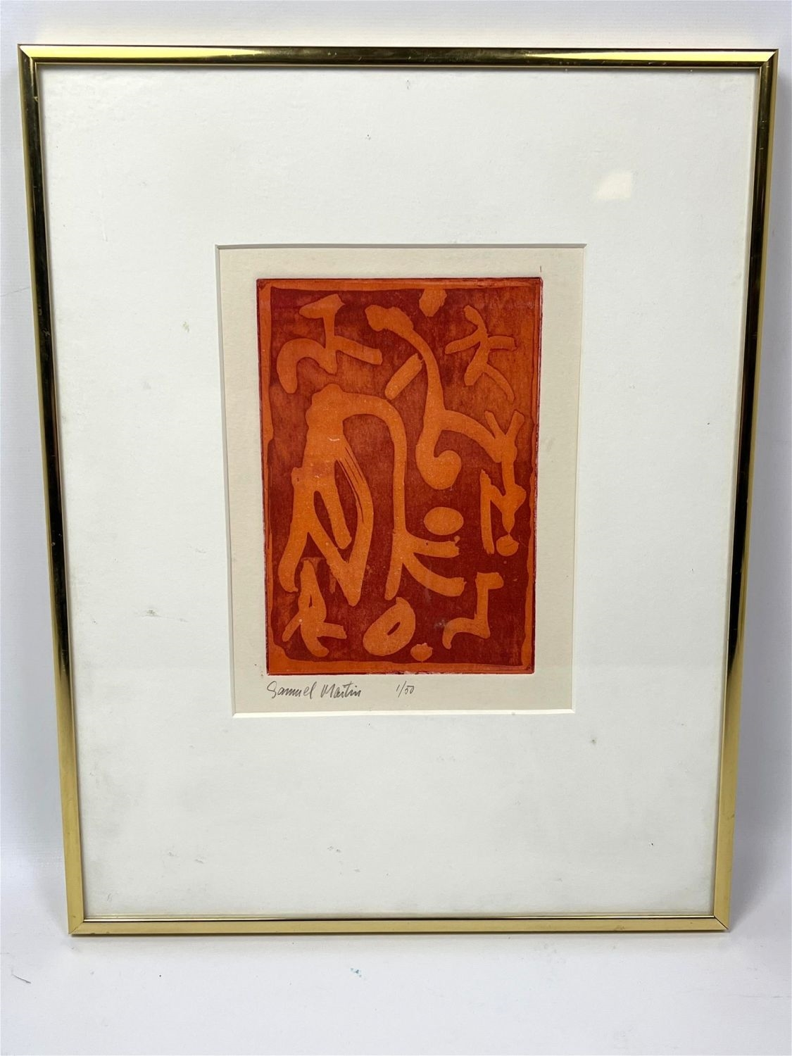 Sam Maitin | 2pc Modernist MCM Art | MutualArt