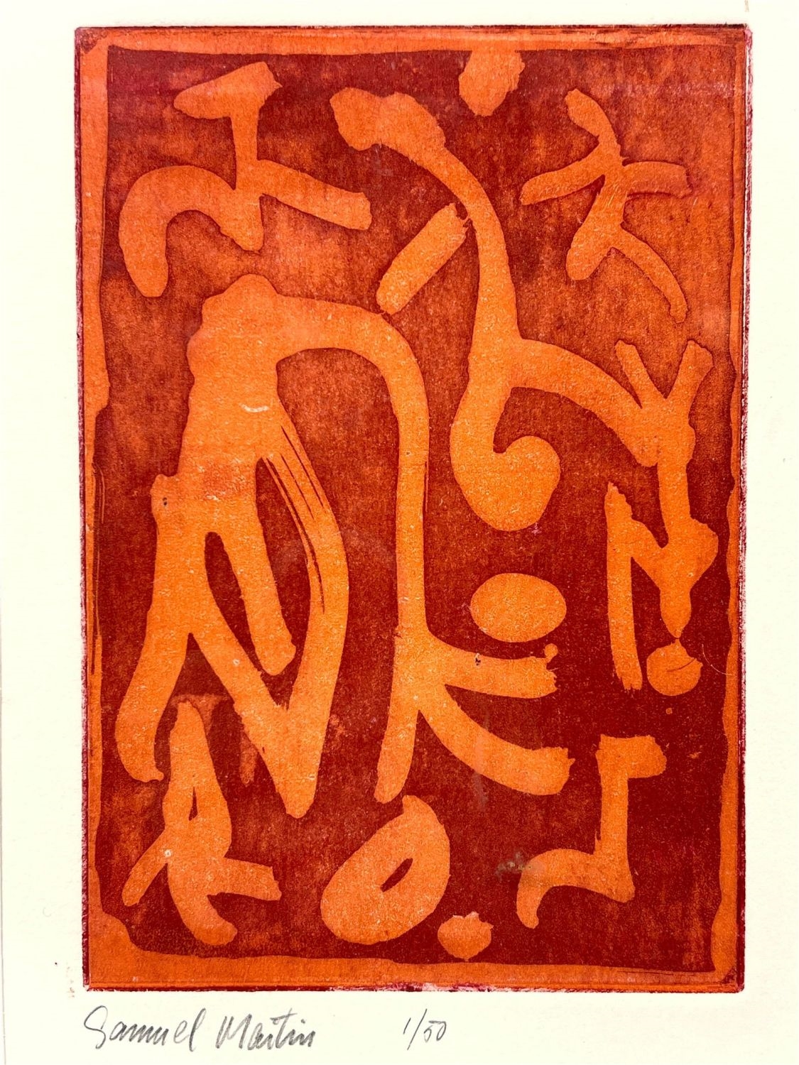 Sam Maitin | 2pc Modernist MCM Art | MutualArt