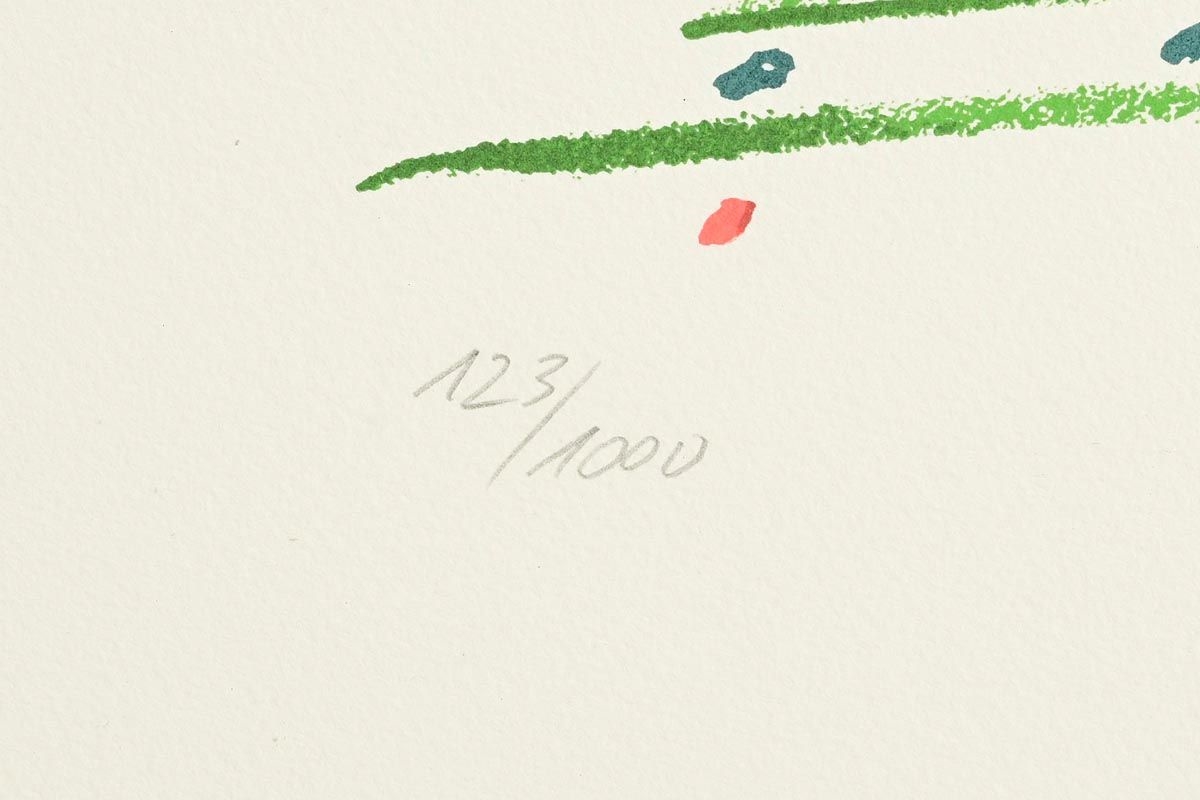 Pablo Picasso | Dancers around Dove of Peace c.1980s | MutualArt