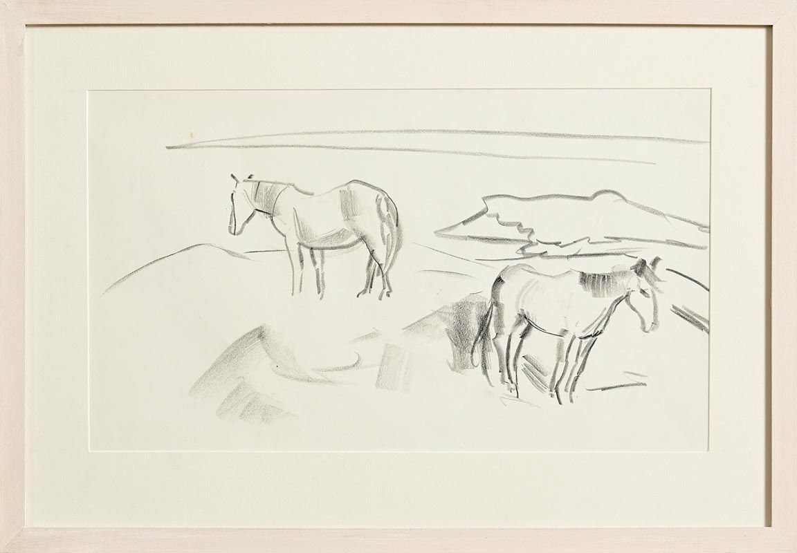 Elizabeth Rivers | Aran Horses | MutualArt