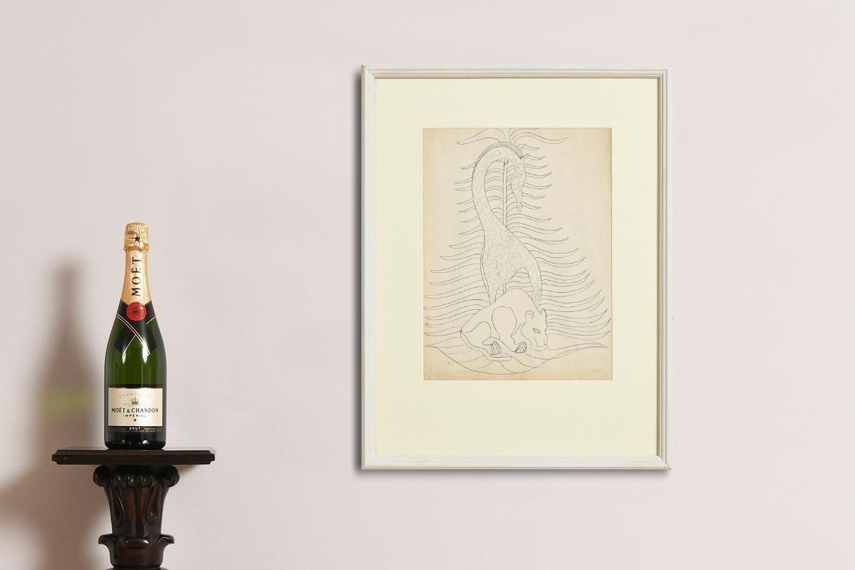 Anne Yeats | Design for a Mural in Unicorn Restaurant (c.1940s) | MutualArt