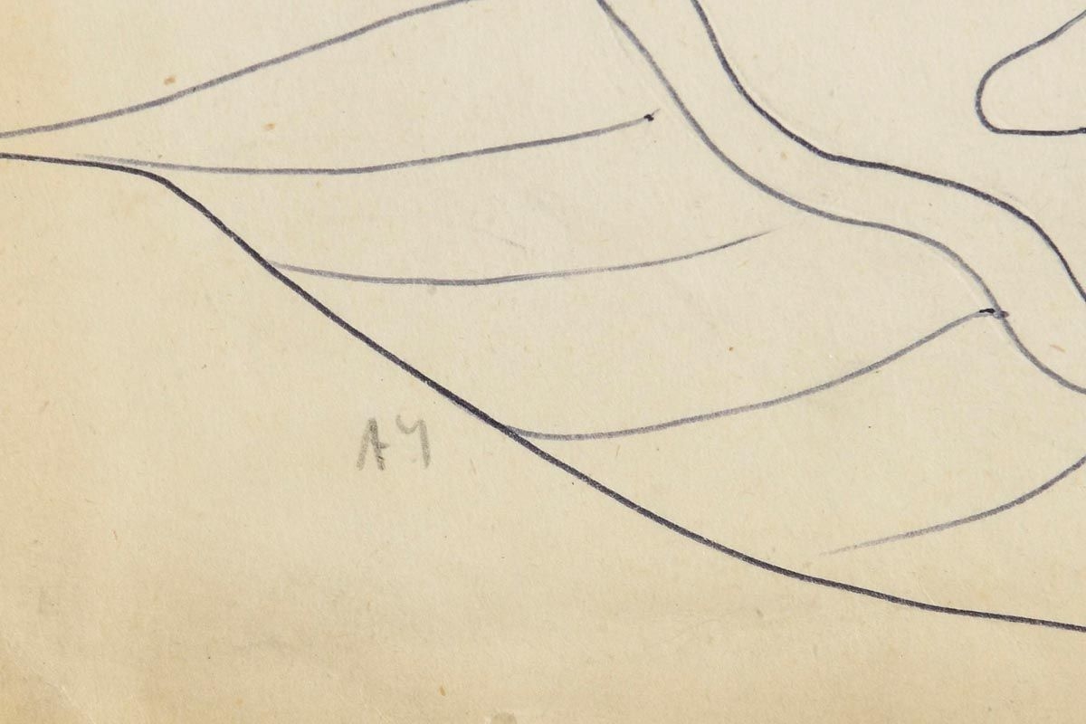 Anne Yeats | Design for a Mural in Unicorn Restaurant (c.1940s) | MutualArt