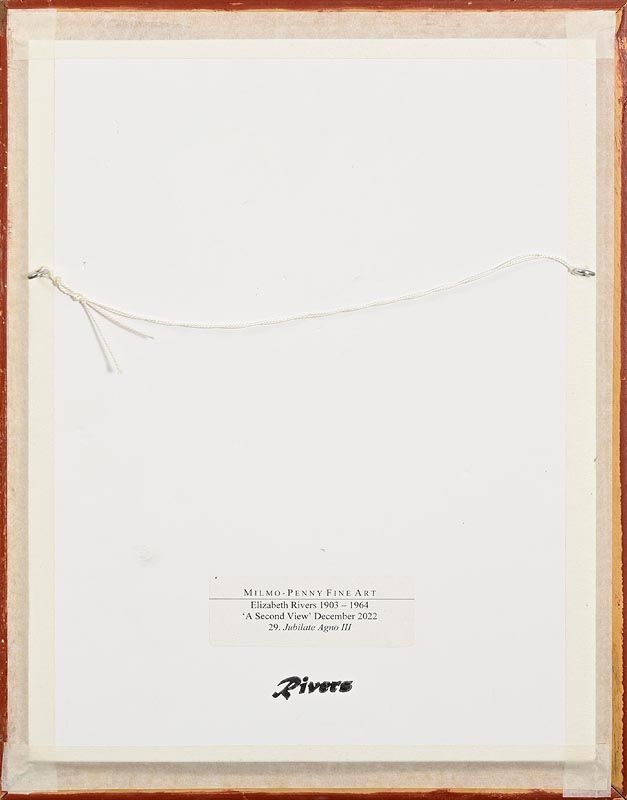 Elizabeth Rivers | Jubilate Agno III | MutualArt