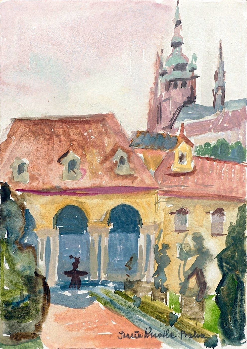 Irena Knothe | Monuments of Prague (1904) | MutualArt