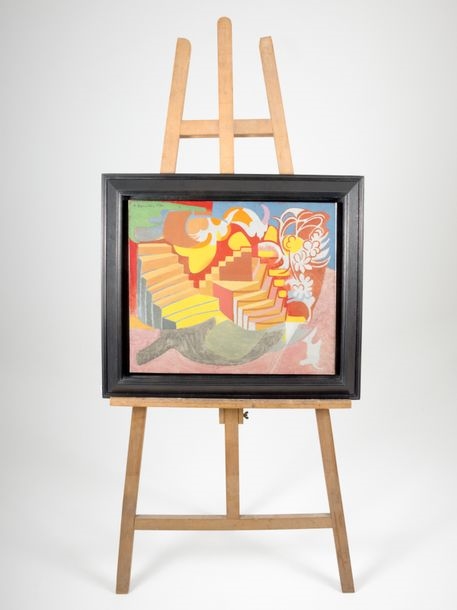 André Beaudin | The plant and the staircase (1936) | MutualArt