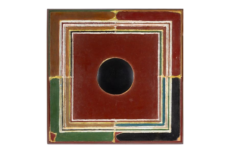 Syed Haider Raza | Village (Circa 1955) | MutualArt